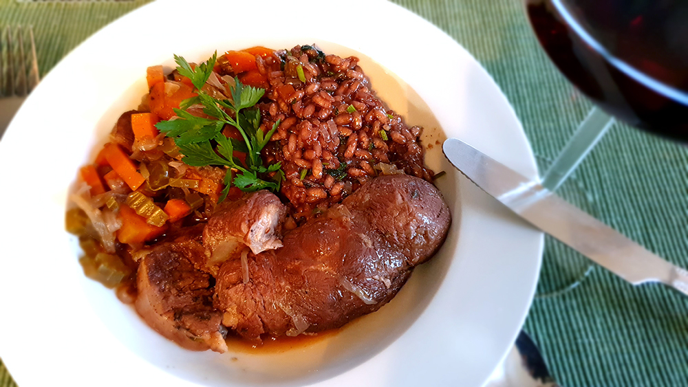 Kalfsschenkel met risotto van vialone nano | Croatiangrapes.blog
