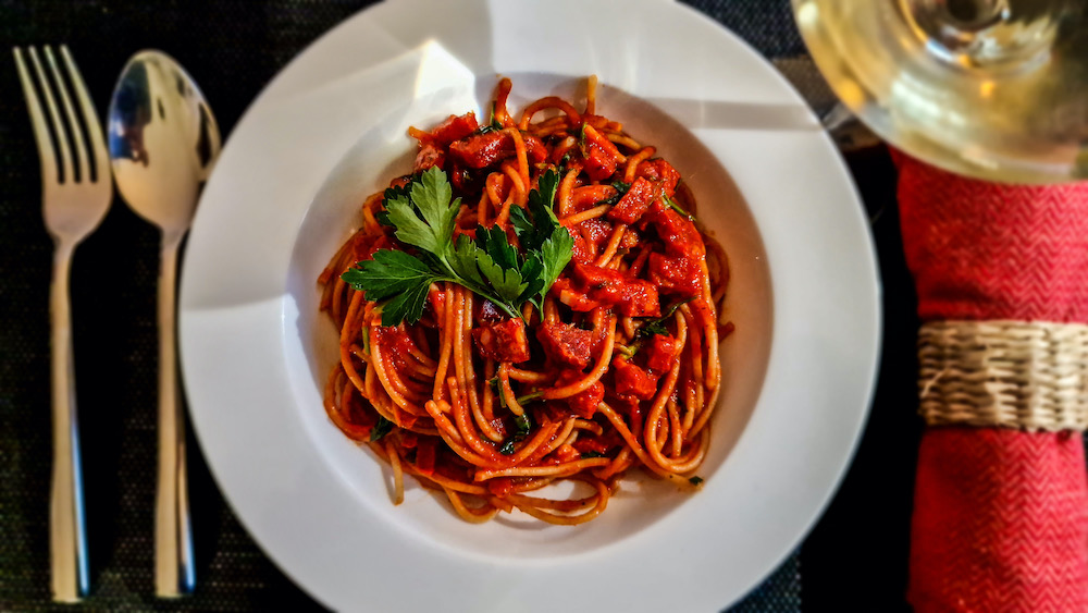 Pasta paprika en chorizo | Croatiangrapes.blog